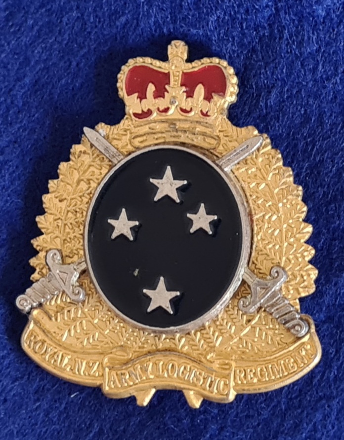 Royal New Zealand Army Logistic Regiment Insignia | "To the Warrior His ...