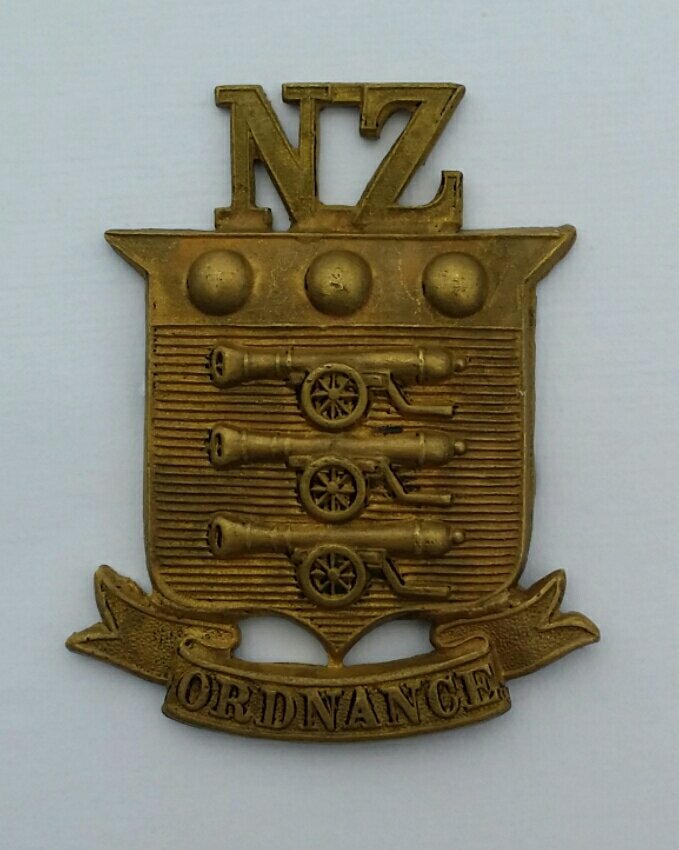 NZEF NZAOC Badge | "To the Warriors Their Arms"