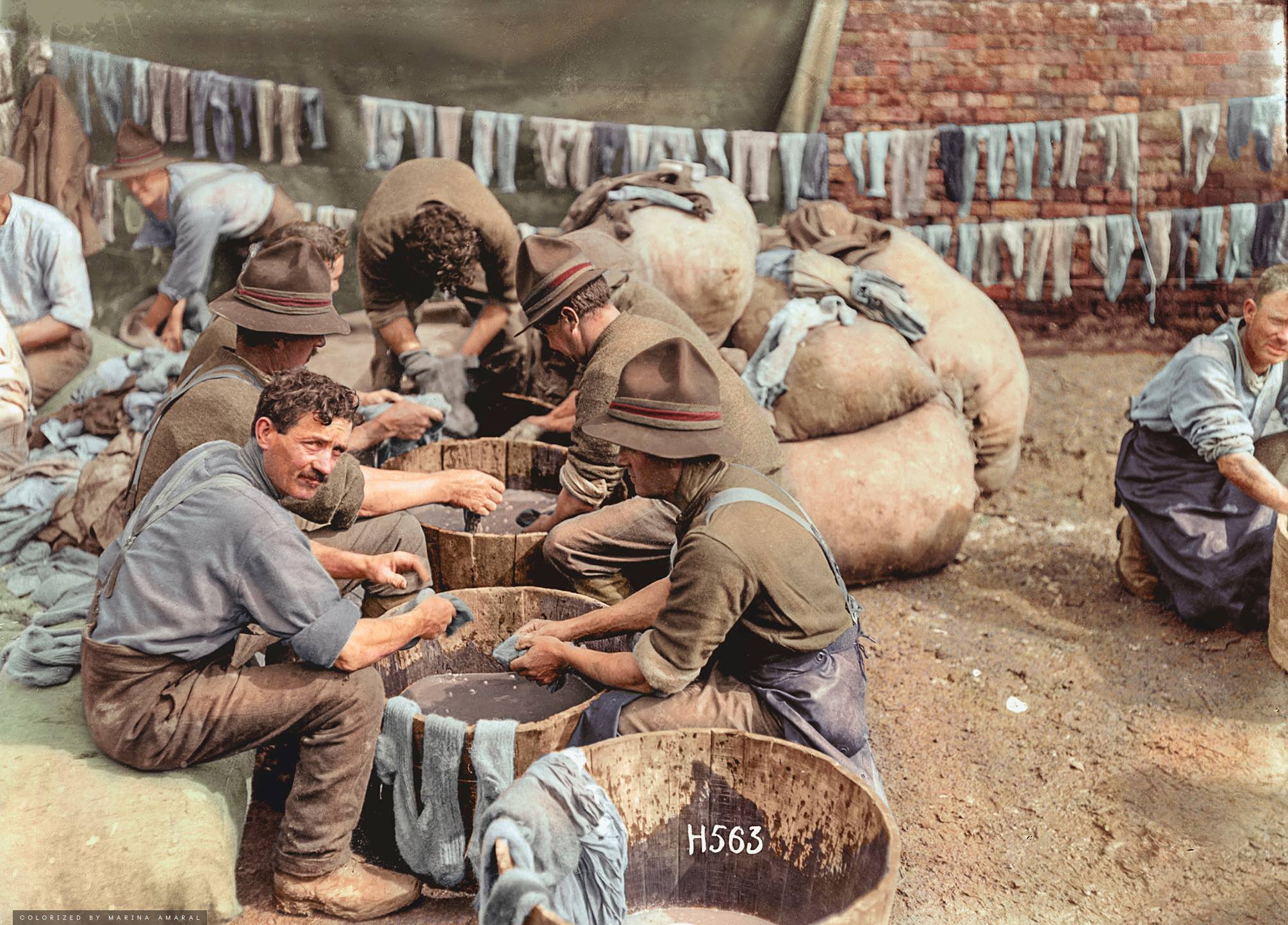 NZ Divisional Laundry and Baths, 1916 – 1918 | "To the Warriors Their Arms"