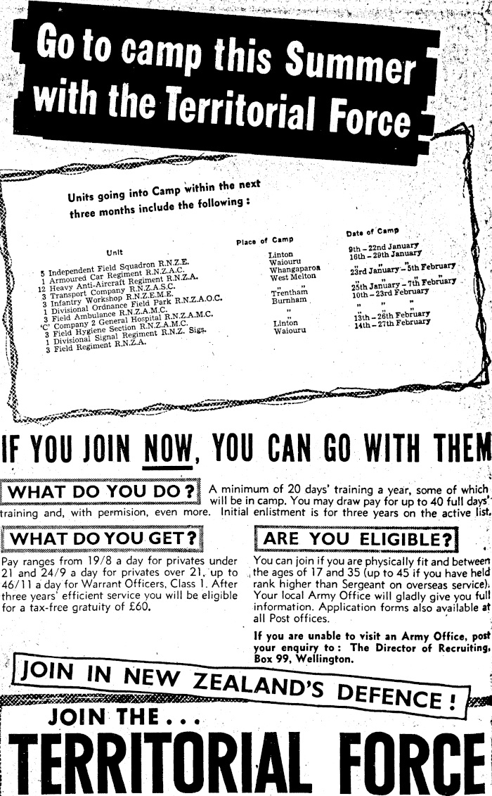 18-december-1959 | "To the Warriors Their Arms"