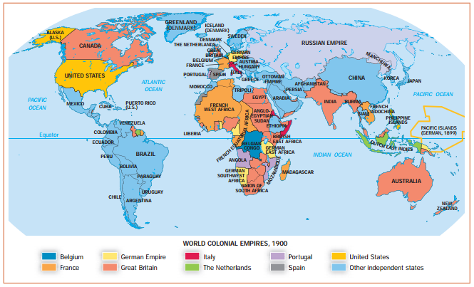 colonial-empires-c1900 | "To the Warriors Their Arms"