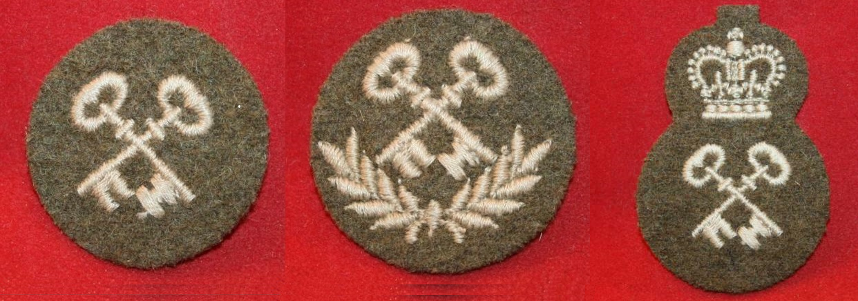 canadian-army-trade-badge-storesman-group-1-3 | "To the Warriors Their ...