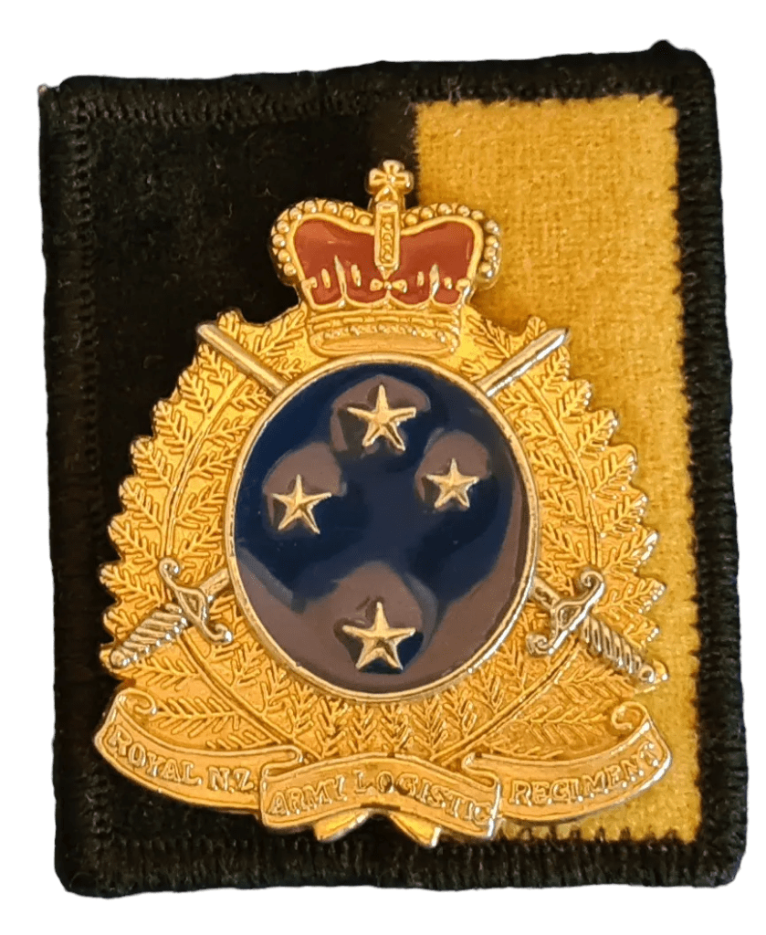 Royal New Zealand Army Logistic Regiment Insignia | "To the Warriors ...