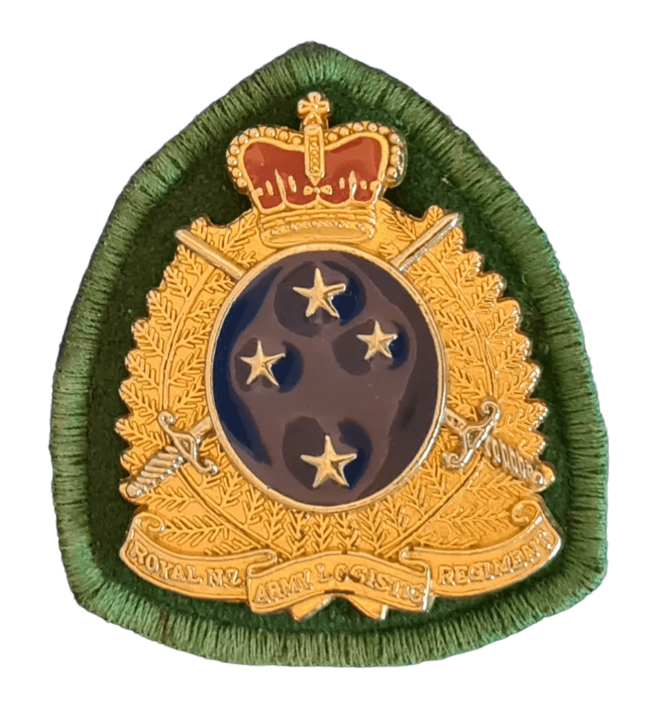 Royal New Zealand Army Logistic Regiment Insignia | "To the Warriors ...